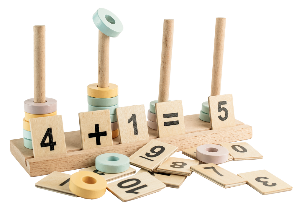 Buy Math Genius Abacus Counting Wooden Toy Level 1 Online – Sadora Baby