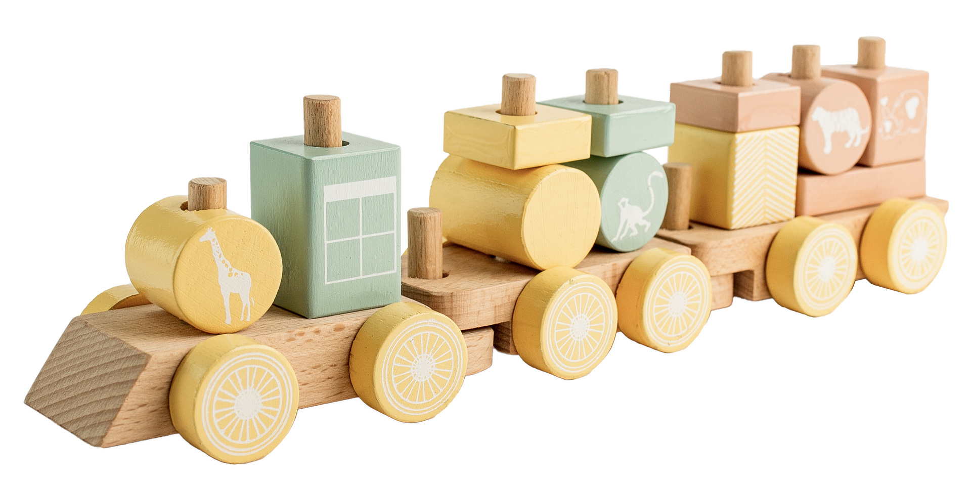 Buy Wooden Choo-Choo Train Set Online – Sadora Baby