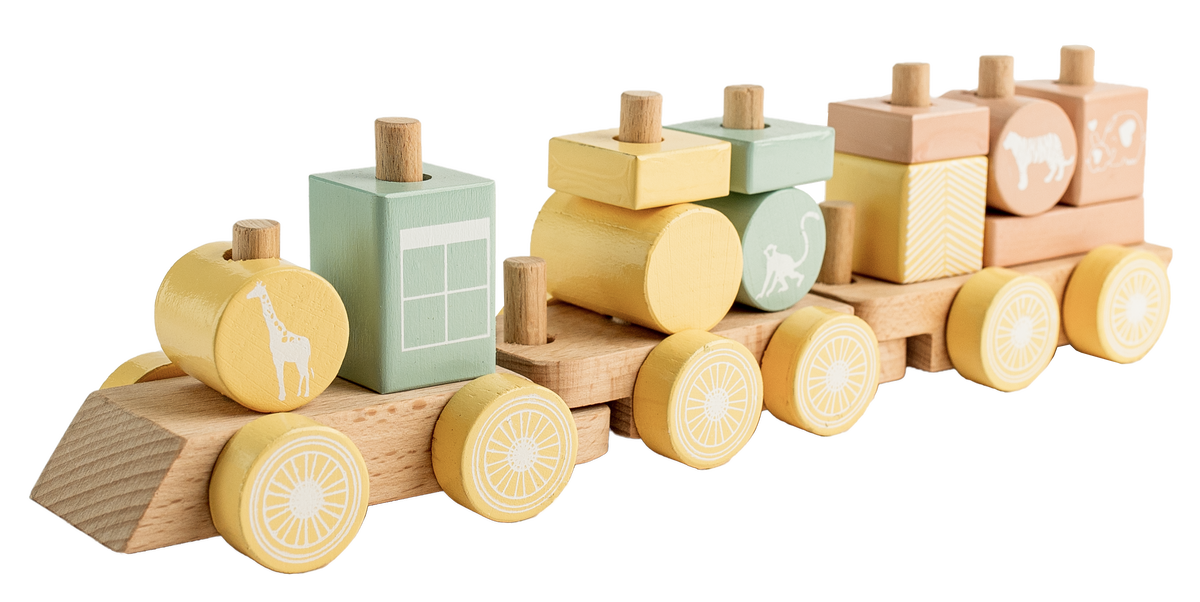 Buy Wooden Choo-Choo Train Set Online – Sadora Baby